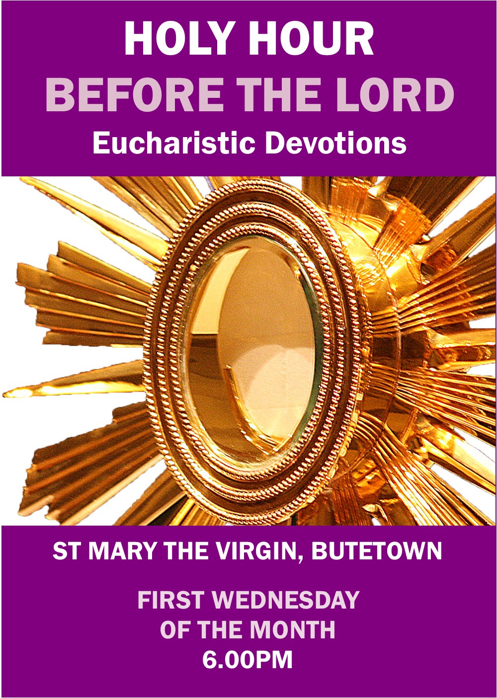 Holy Hour – South Cardiff Ministry Area