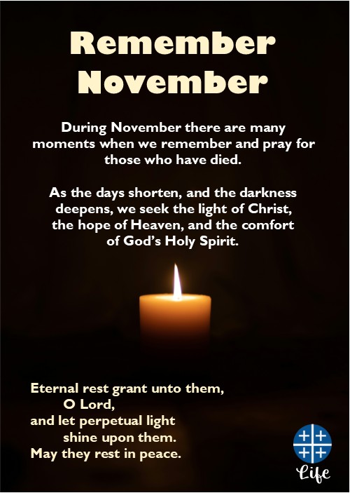 November – South Cardiff Ministry Area